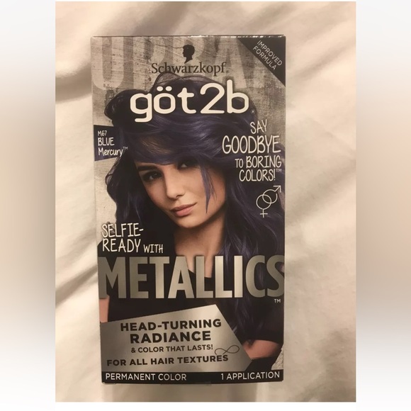 Schwarzkopf | Hair | 5 For 25 Schwarzkopf Got2b Metallics Permanent ...